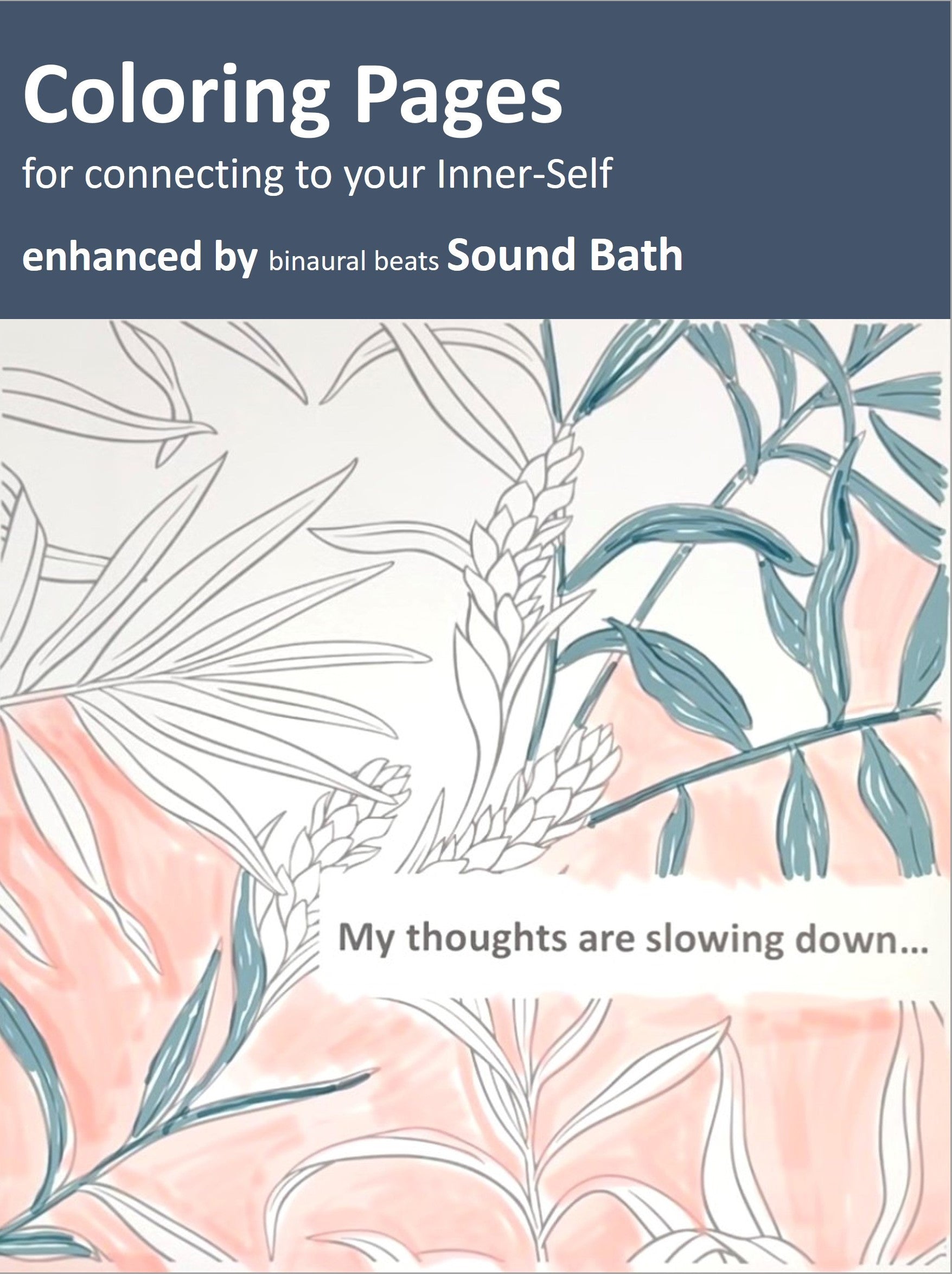 Printable Coloring pages with Sound bath – Leaves Edition ...